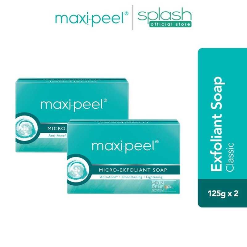 Maxi-Peel Micro Exfoliant Bar Soap Classic Anti-Acne Whitening 125G Set ...