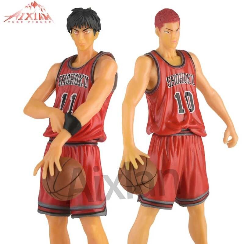 24Cm Aixlan SLAM - Anime Sakuragi Hanamichi Rukawa Kaede PVC Action ...
