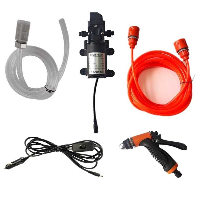 15 Convenient High-Pressure Machine, Household 12V80w Water Gun Cleaner ...