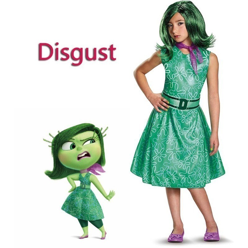 Inside Out 2 Costume for Kids Girl Boys 2-12year Halloween Cosplay ...