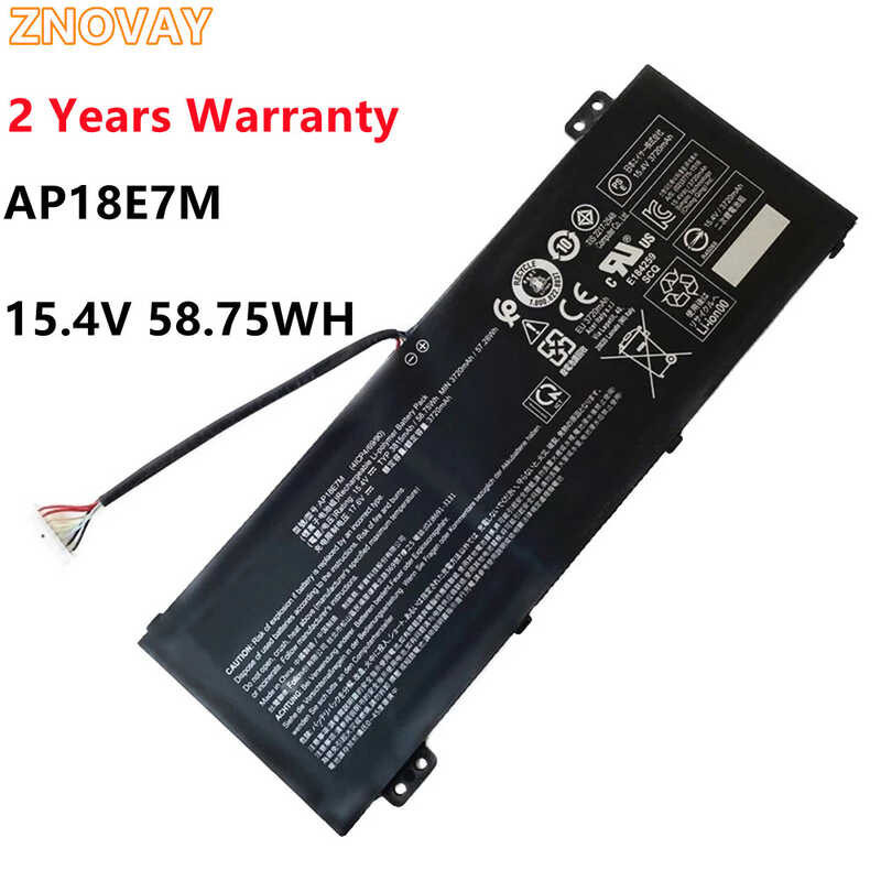 Ap18e7m Laptop Battery For Acer N18c3 N18c4 Nitro 5 An515-54 An515-43 ...