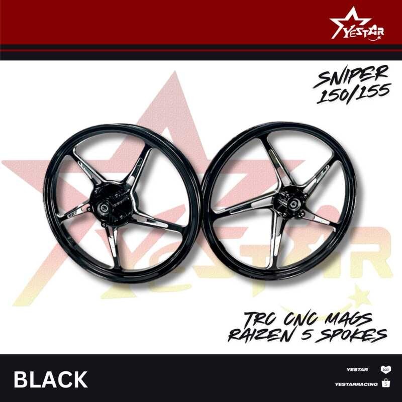 COD Yestar TRC CNC Mags Raizen 5 Spokes For Sniper 155/150 1.6 X 17 ...