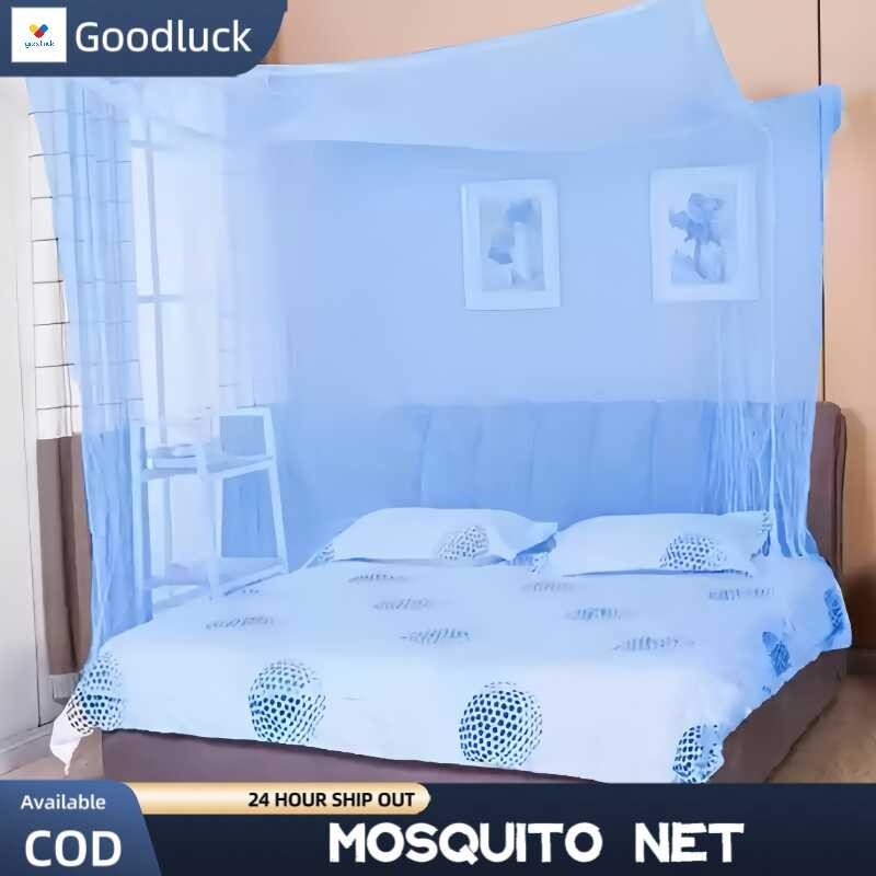 COD 2024 Good luck Mosquito Net Queen Size kulambo Single Double King ...