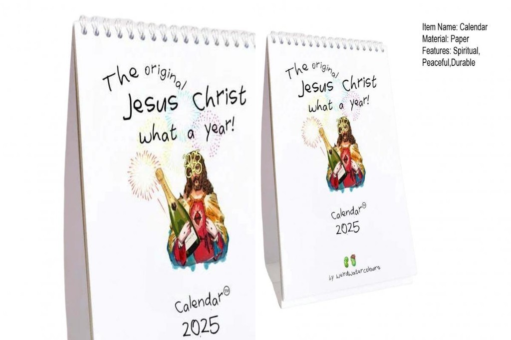 KDDT- Inspirational Jesus Calendar Motivational Wall Calendar 2025 ...