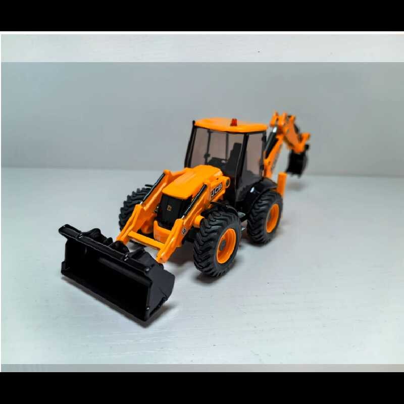 1:50 Diecast Scale JCB 4Cx Backhoe Loader Engineering Alloy Vehicle ...