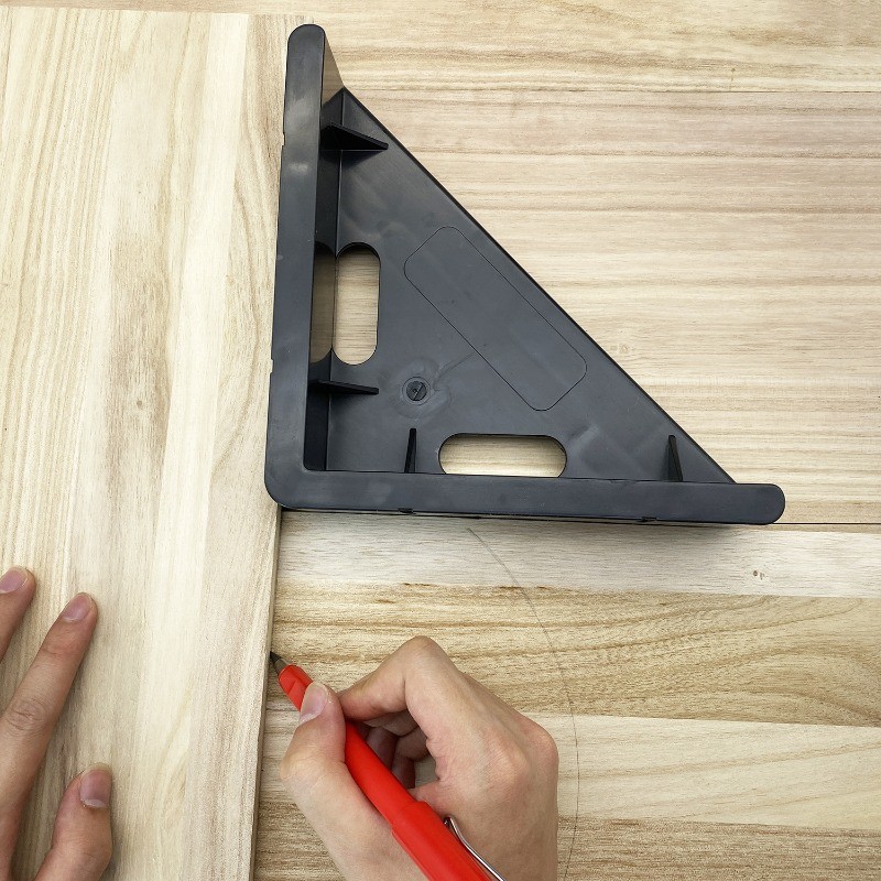 45 degree bevel wood cutting triangle right angle frame cabinet ...