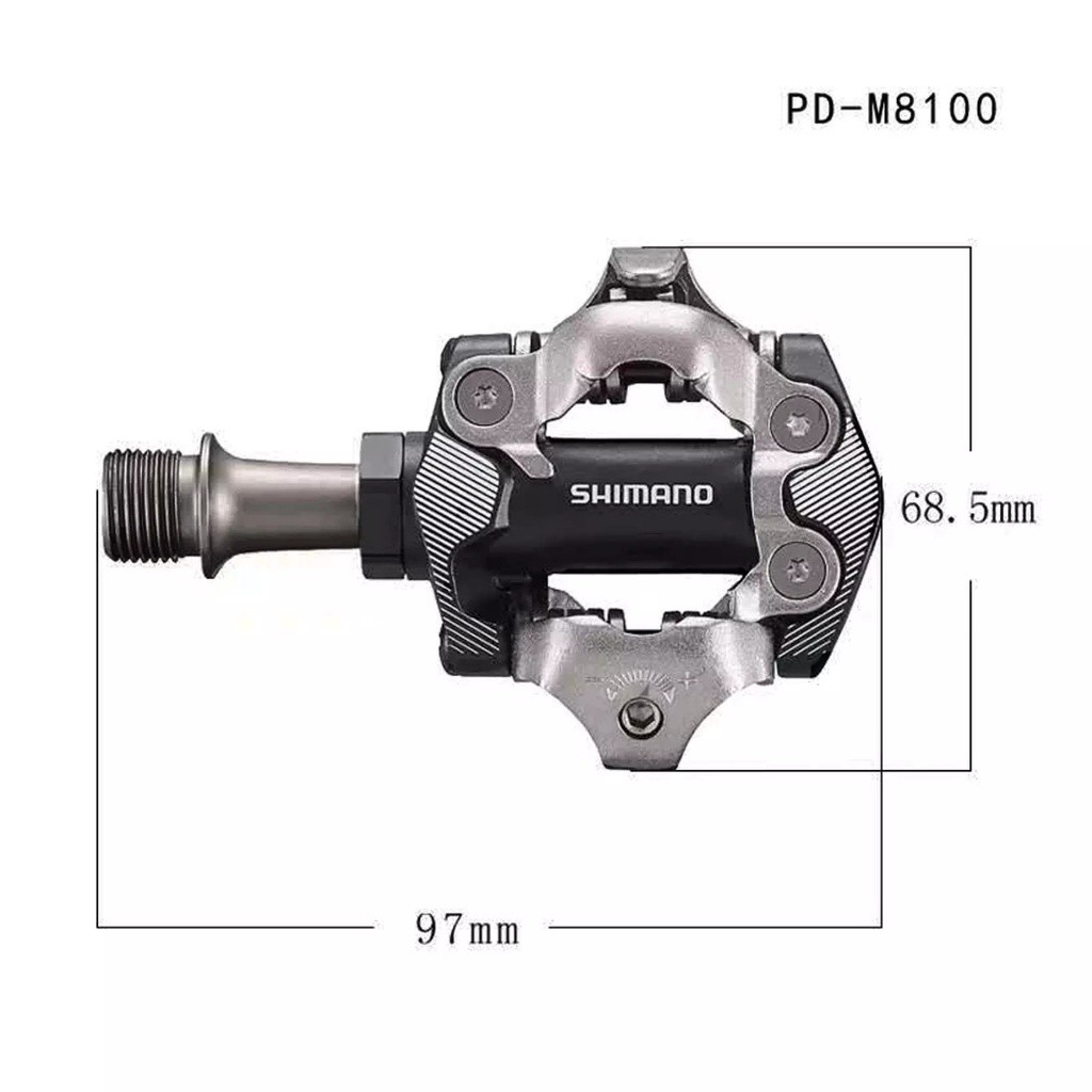 Shimano New DEORE XT PD-M8000 M8100 M8020 Self-Locking SPD Pedals MTB Components Using For ...