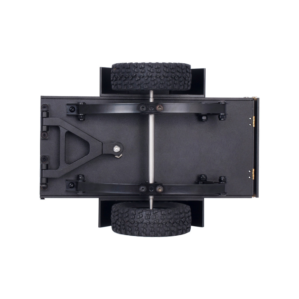 Aluminum Utility Trailer with Ball Head Tool for Small RC Crawler Car 1 ...