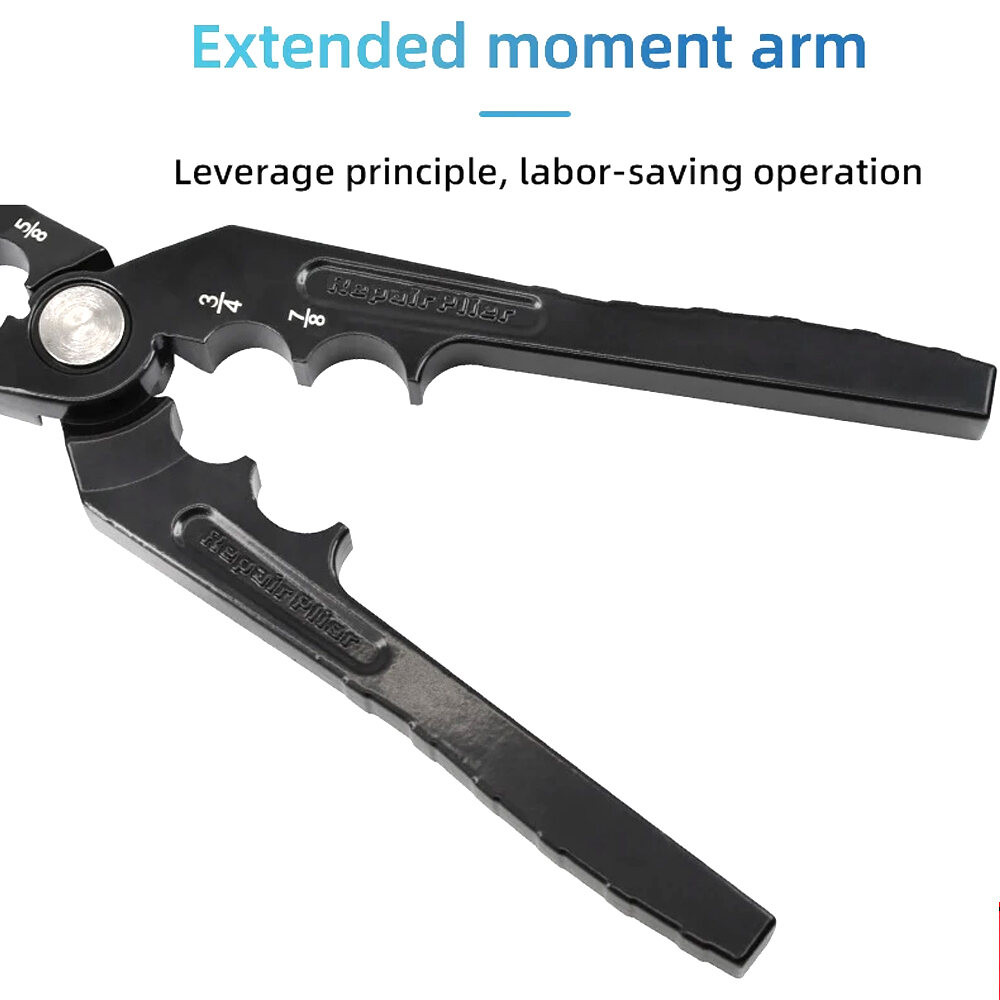 Copper Tube Rounder Flat Tube Repairer Pliers Refrigeration Tool Copper ...