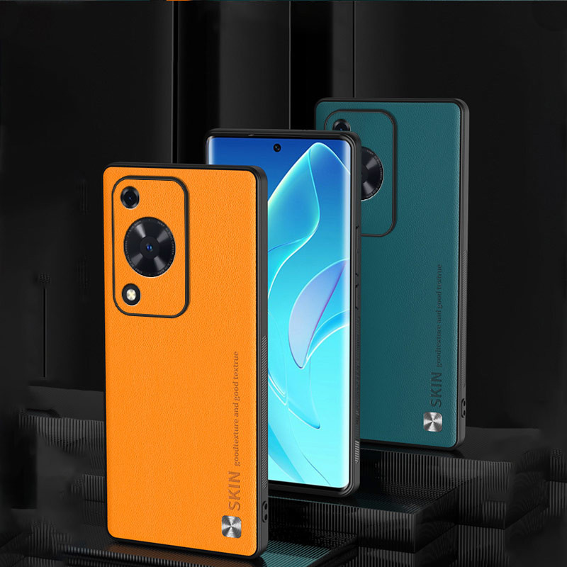 For Huawei Nova Y72 Y91 Y71 Y90 Y70 Plus Luxury Business Hybrid Leather ...