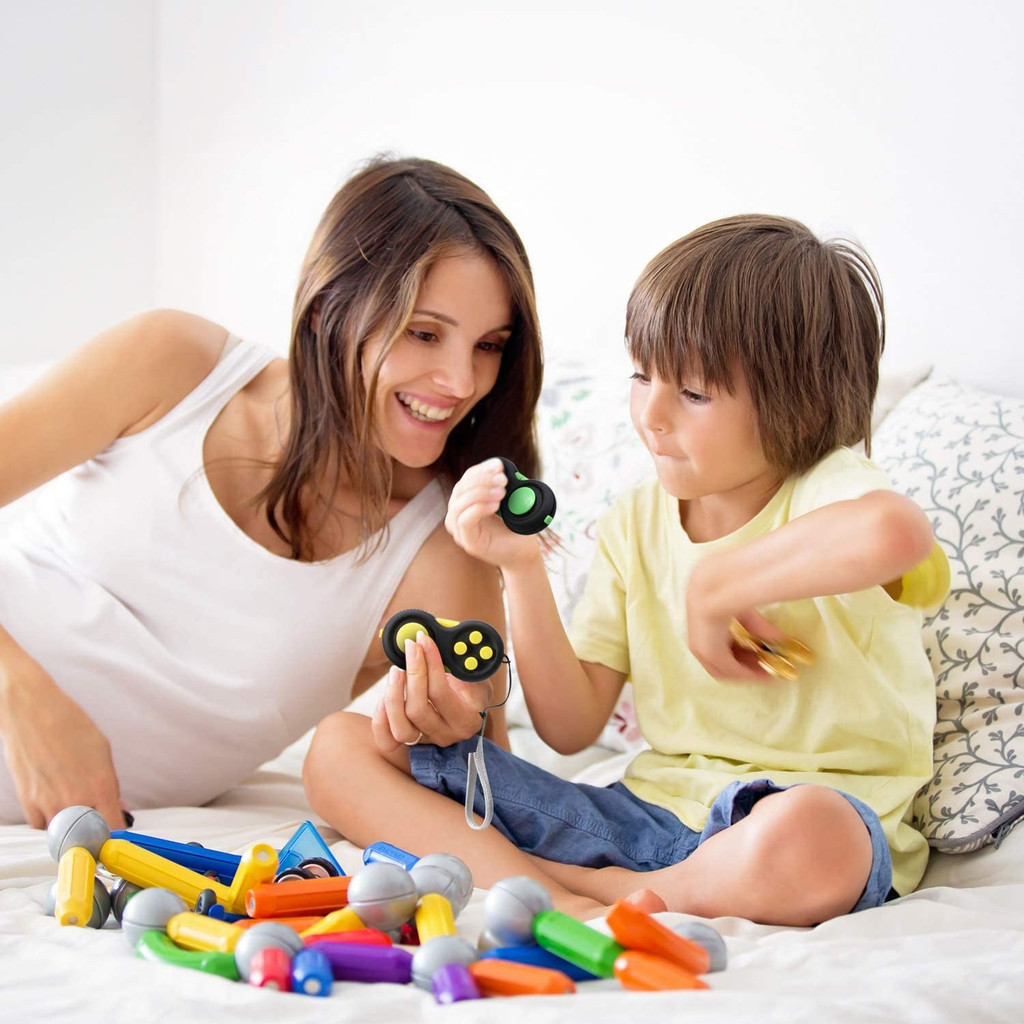 New Premium Quality Fidget Pad with 8 Fidget Functions Controller Pad ...