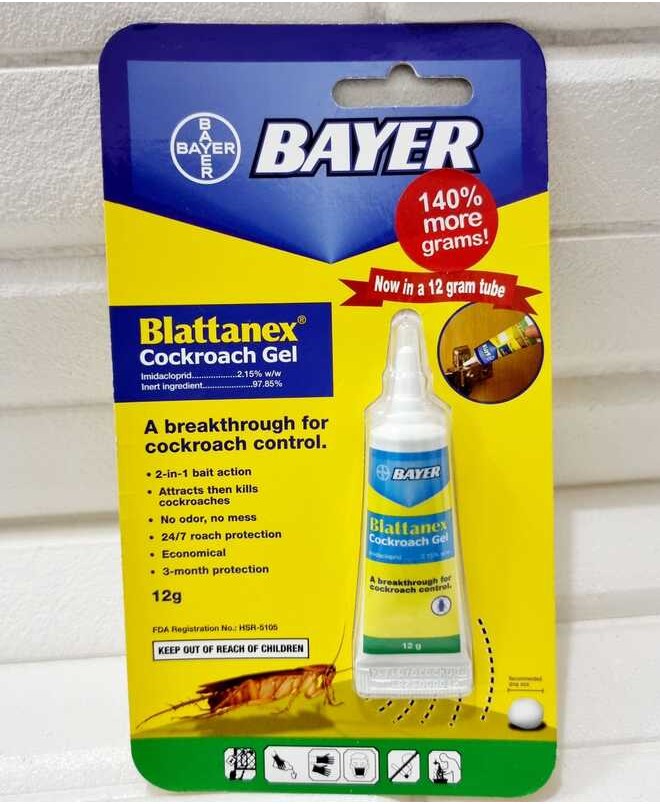 Bayer Blattanex Gel roach Killer (12g) | Shopee Philippines