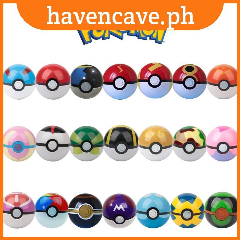 Pokeball Pop-up Go 2.75in Toy Figure Ball Collection Styles Various Kid ...