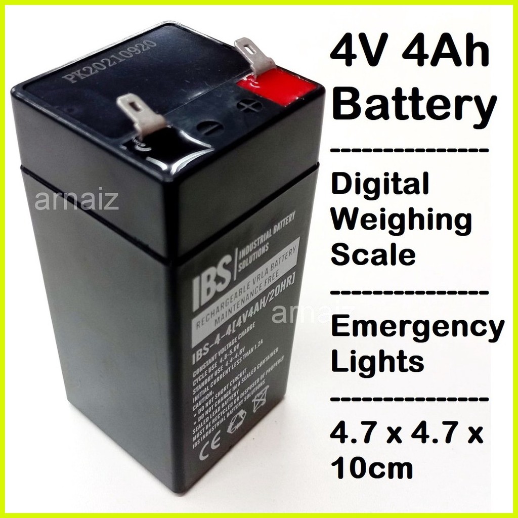 ☃ ۞ Rechargeable Lead Acid Battery 4V4Ah 4 Volts Battery 2FM4 Batteries 4V 4.5Ah 4V4.0Ah 4V 4Ah ...