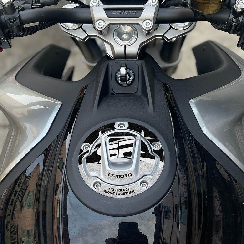 Frosted Fuel Tank Cap Stickers Motorcycle Protection Pad Decal for ...