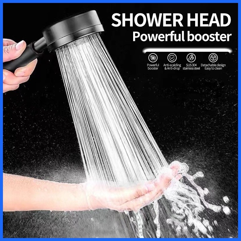 ⊙ Stainless steel shower booster nozzle, shower room booster shower ...