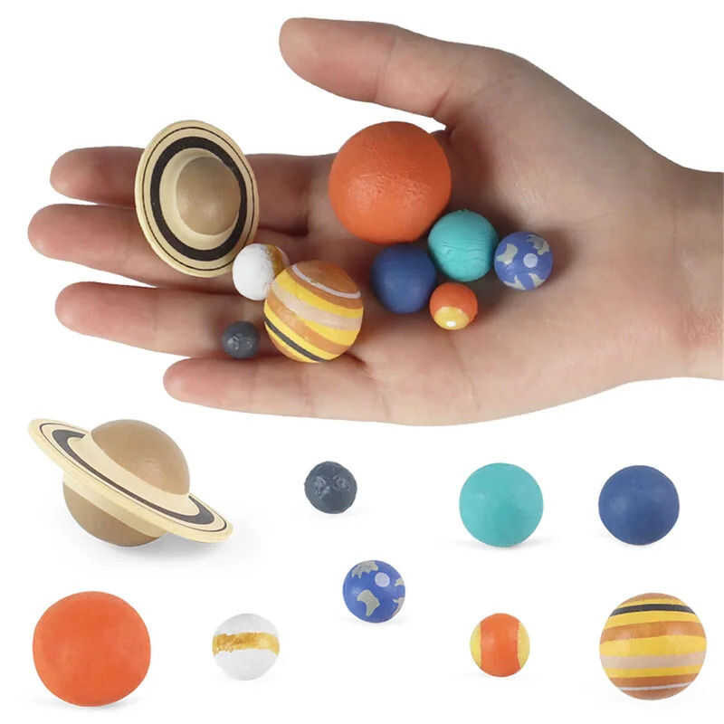 Planets Model Nine Solar System Astronomy Planet Model Science ...