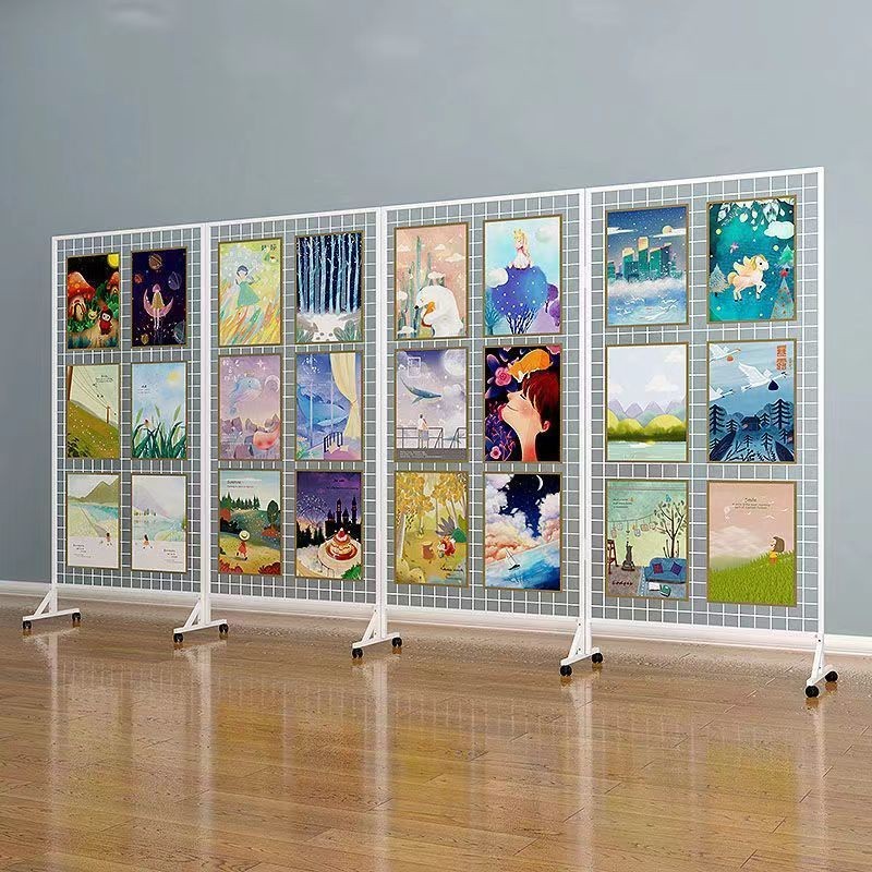 Iron Mesh Shelf Iron Wire Mesh Plate Mesh Shelf Exhibition Outdoor Art ...