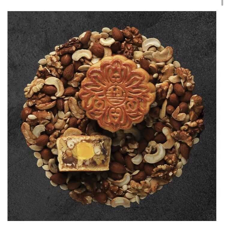 Polland Mixed Nuts Mooncake With 1 Egg (1 Piece) | Shopee Philippines
