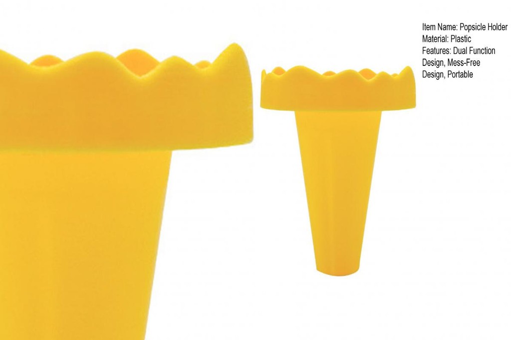(New) Kids Popsicle Organizer Dual Function Popsicle Rack Portable Drip ...