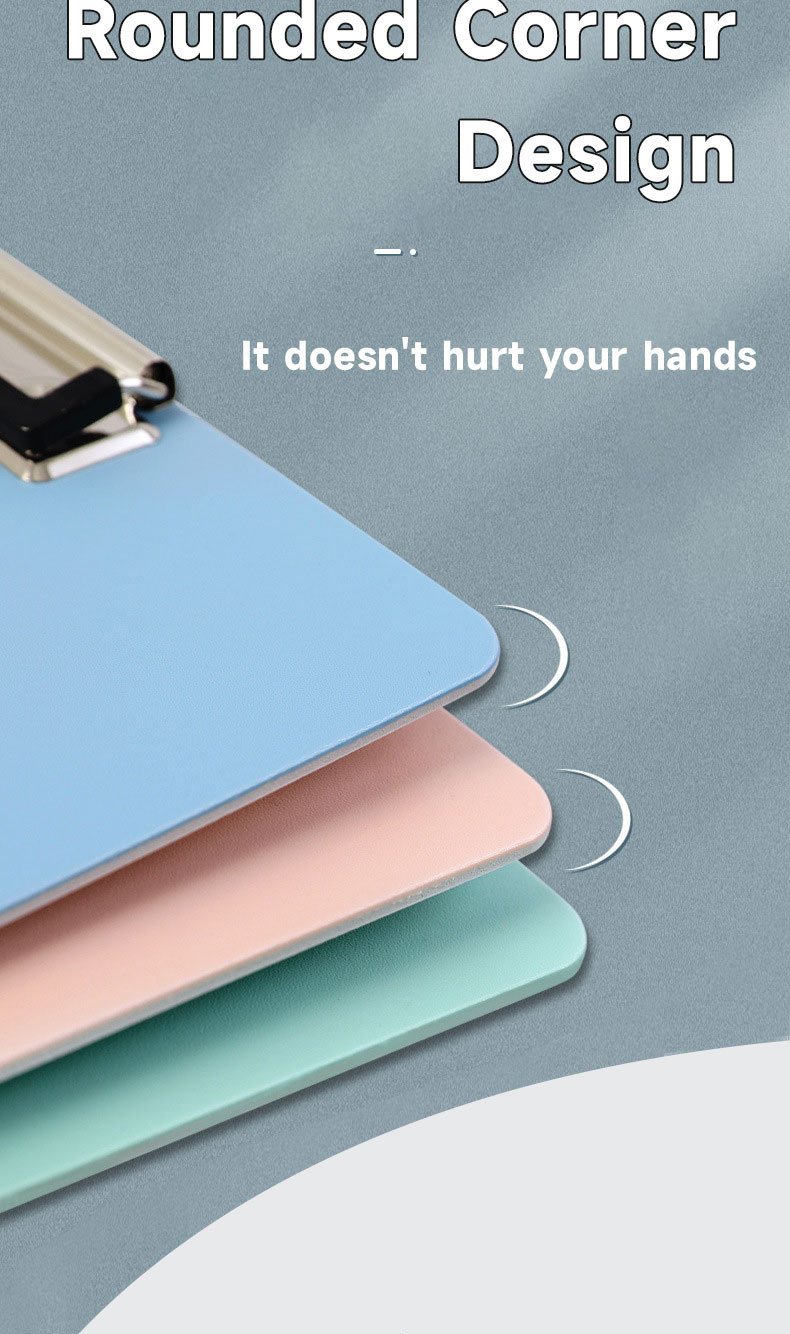 Long/A4/A5 Clip Board Writing Pad Hard Board Long Clip Pad File Paper ...