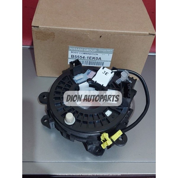 Flexible Spiral cable clock spring Nissan March Datsun Go Juke Teana ...