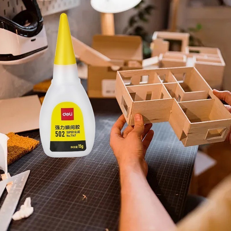 Fast-Acting Super Glue 502 Transparent Bonding Agent, 15g Quick Dry ...
