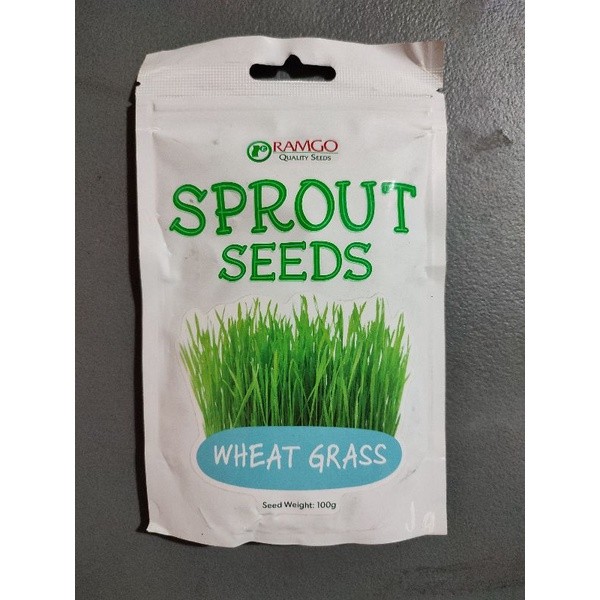Ramgo Sprout Seeds (Wheat Grass, Broccoli, Alfalfa, Radish, Mizuna, Red ...