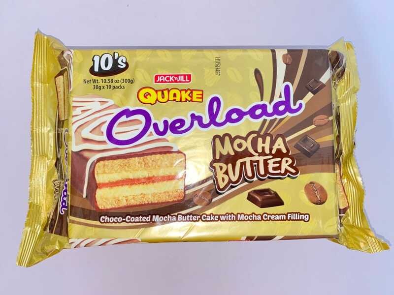 QUAKE OVERLOAD MOCHA BUTTER 10Pcs PER PACK | Shopee Philippines