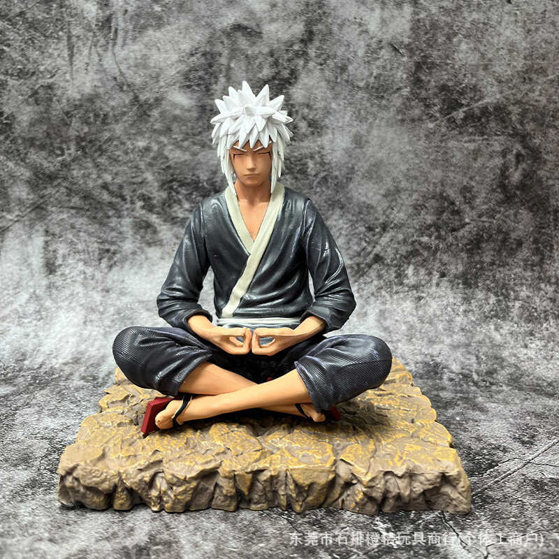 Naruto Series Meditating Naruto Youth Jiraiya Sage Mode Scene Sculpture ...