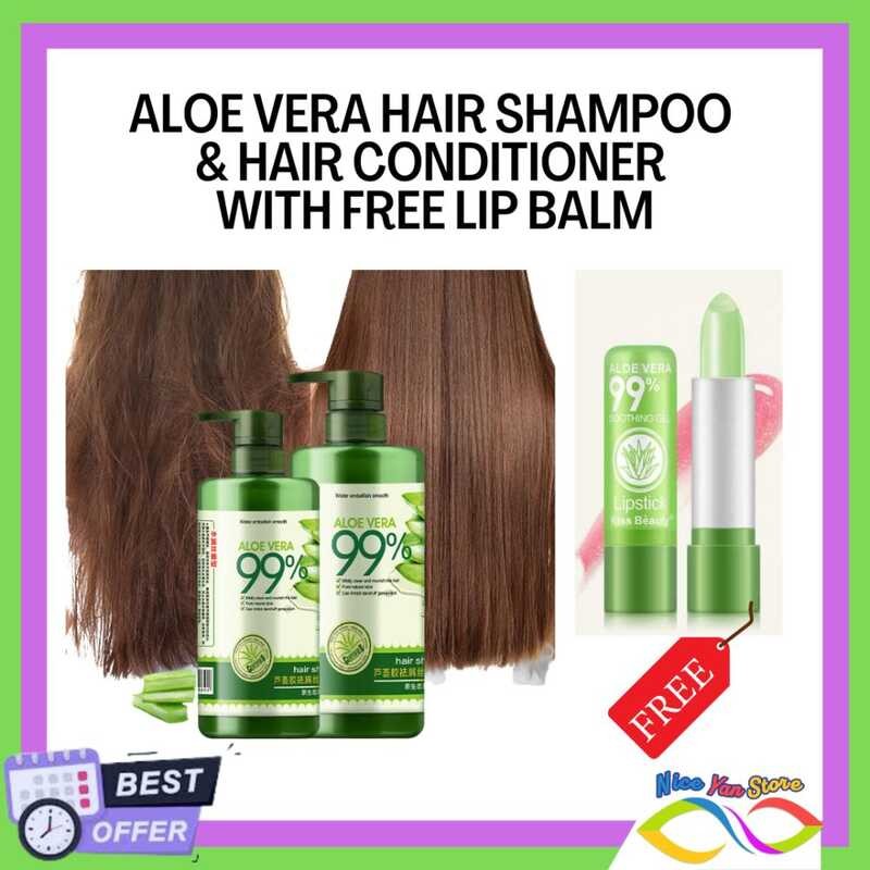 NICE YAN Store. AND HAIR CONDITIONER With Free LIP Balm, ALOE VERA GEL ...