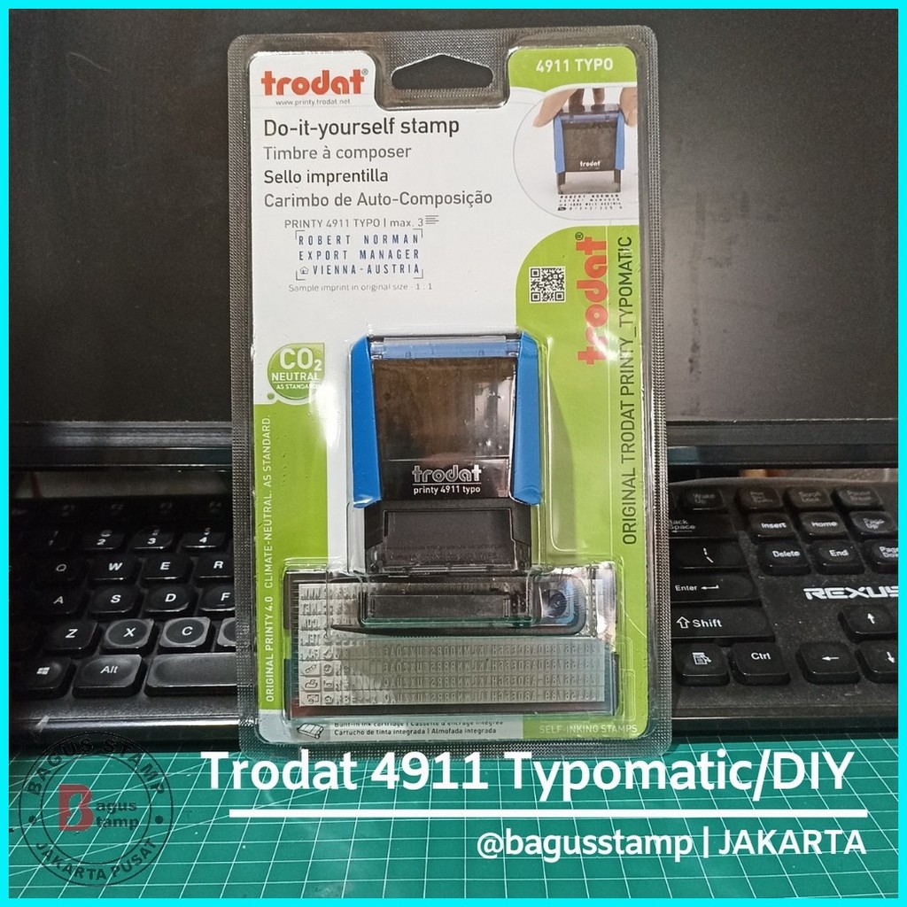 Expired Stamp With Production Code Or Other Flexible format Trodat Typo ...