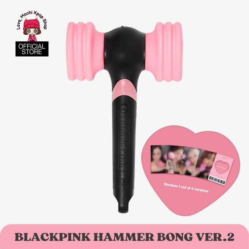BLACKPINK OFFICIAL LIGHTSTICK HAMMER BONG Ver.2 POB 558 | Shopee ...
