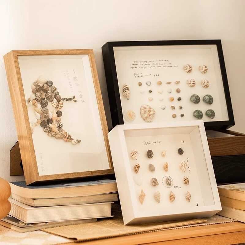 3CM Hollow Frame 3D Hollow Specimen DIY Handmade Photo Frame Display ...