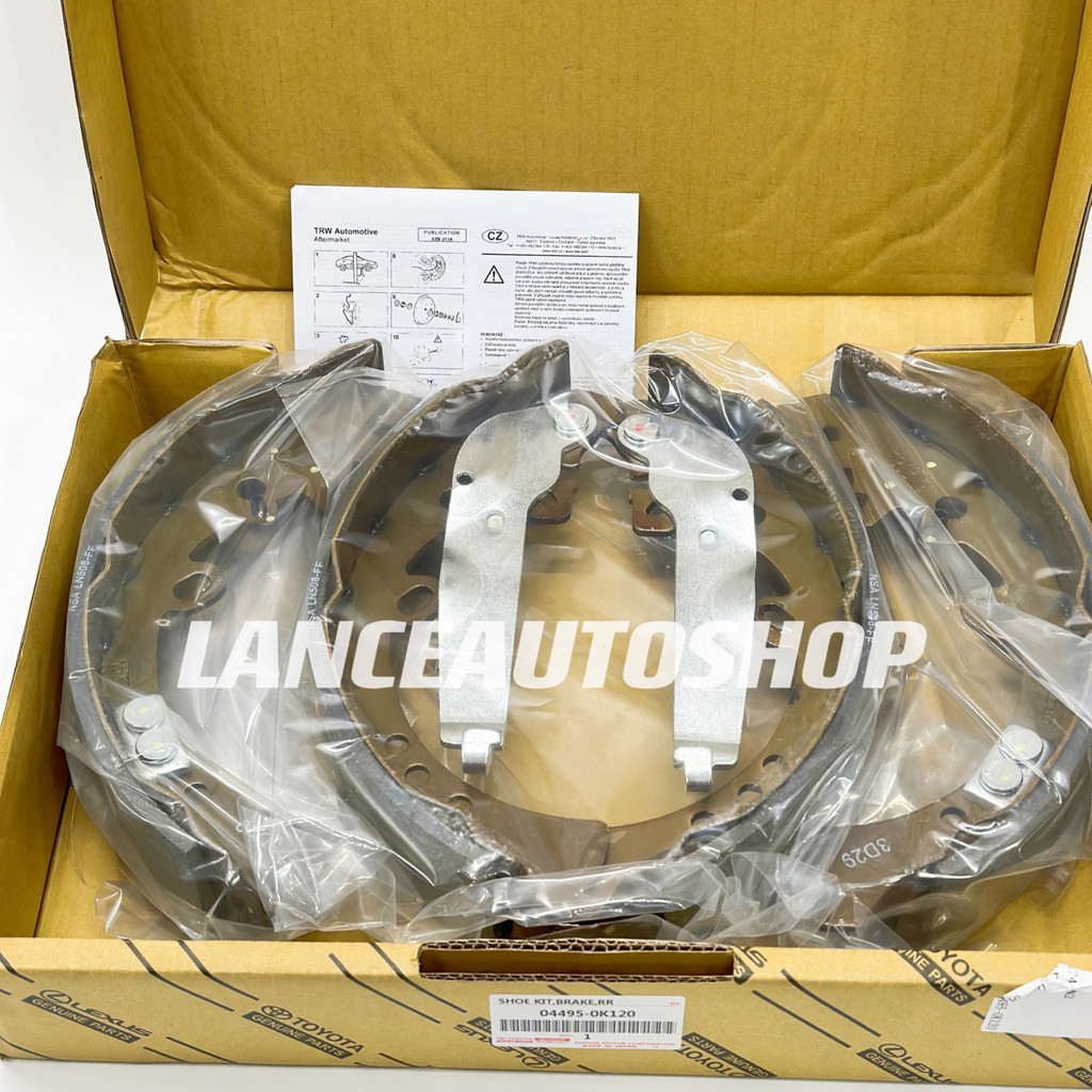 Toyota Fortuner Toyota Hilux 2005-2019 4x4 Brake Shoe Rear 04495-0K120 ...
