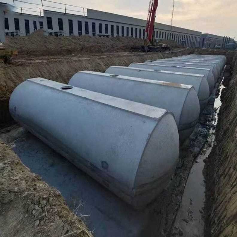 Mixed Mud Renovation Grease Trap Commercial Concrete Finished Ground ...