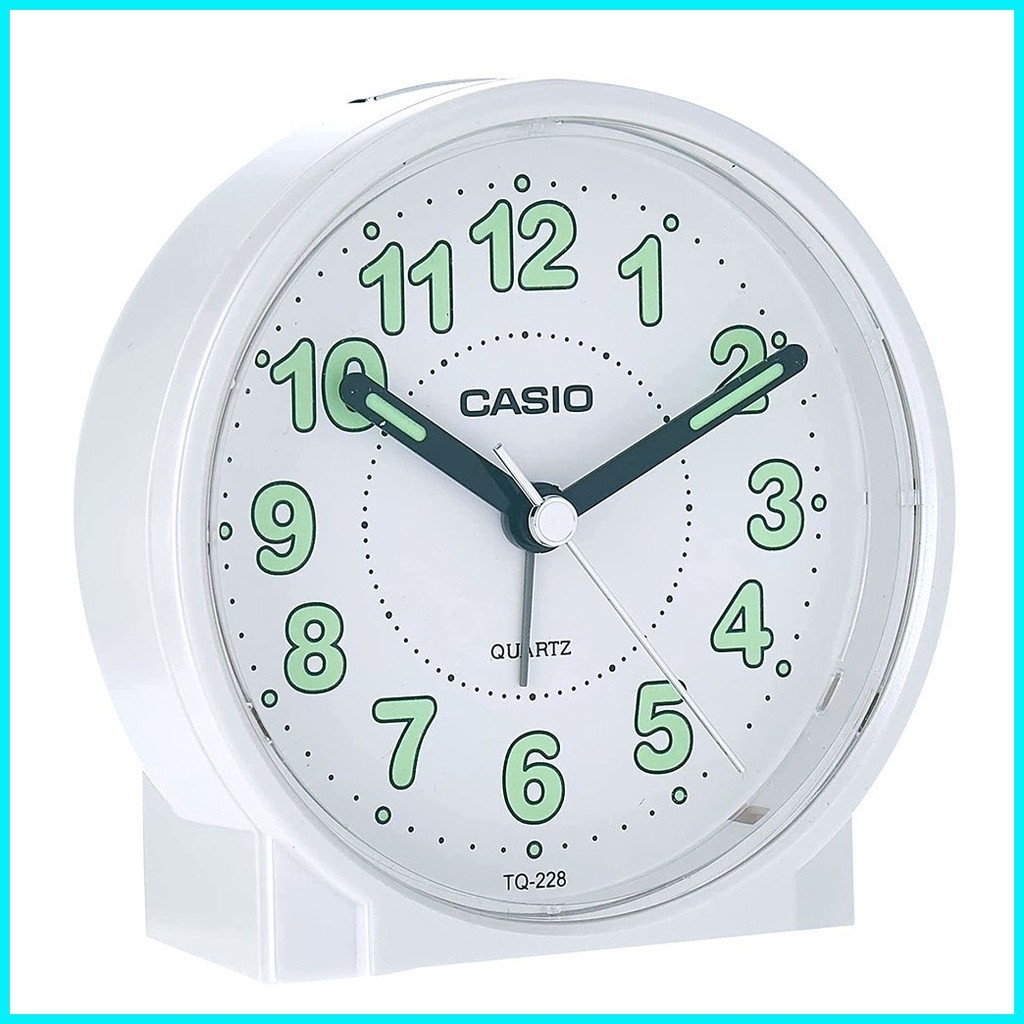 Casio Table Top Travel Alarm Clock (TQ-228-7DF) | Shopee Philippines