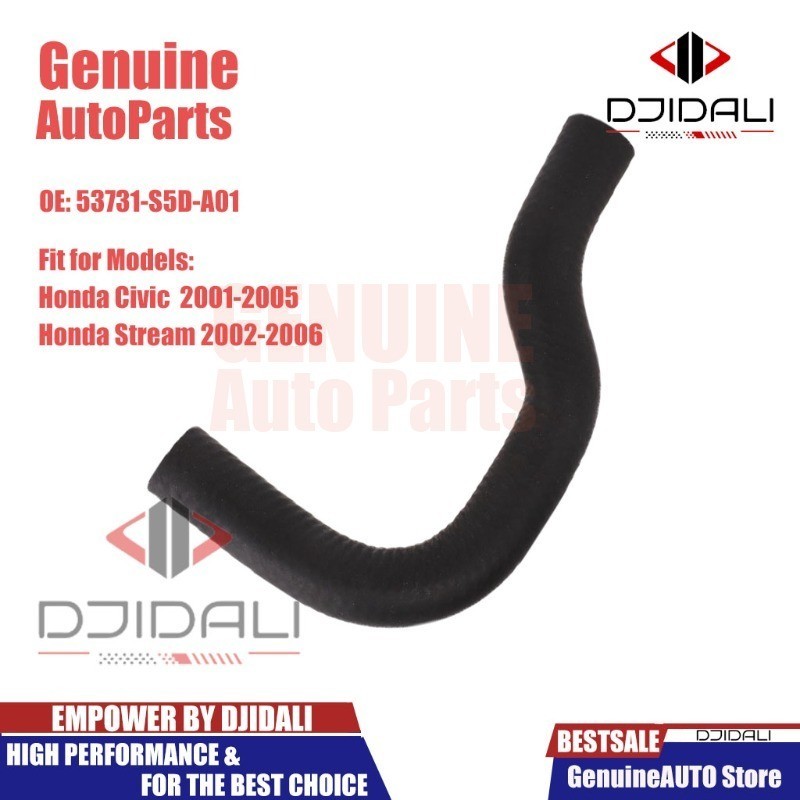 Power Steering Suction Tube 53731 S5D A01 Reservoir Tank Hose for Civic ...