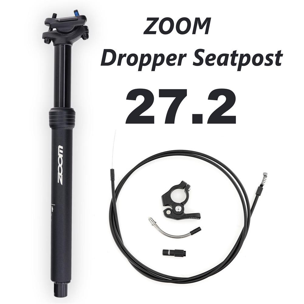 ZOOM Mtb /Gravel Dropper Seatpost Height Adjustable Internal Routing ...