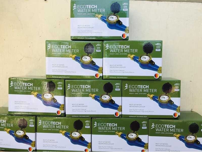 3/4" INCH (15Mm) Ecotech Water Meter (Brass) | Shopee Philippines