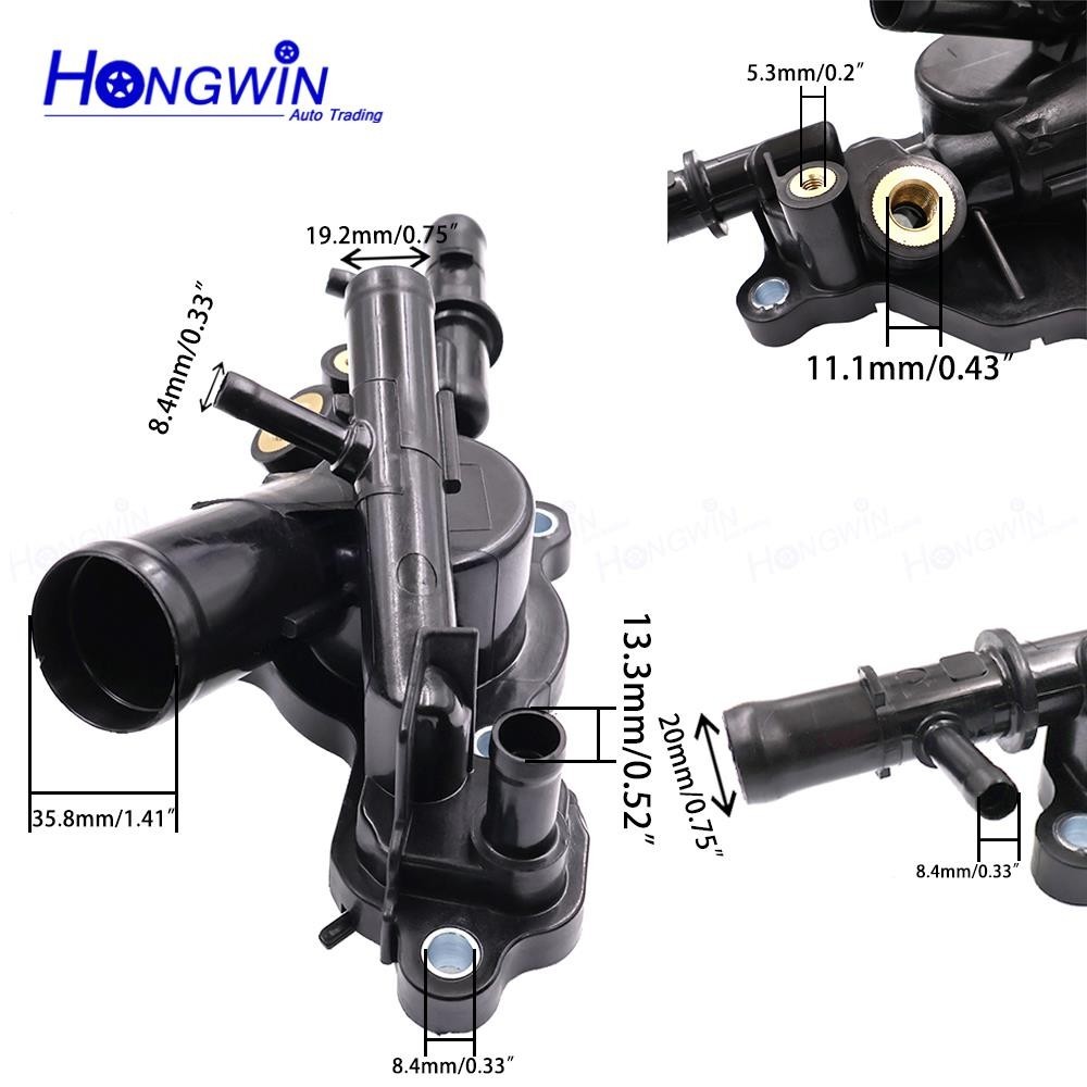 11060-4BB0A Engine Radiator Thermostat Housing For Nissan Sentra Rogue ...