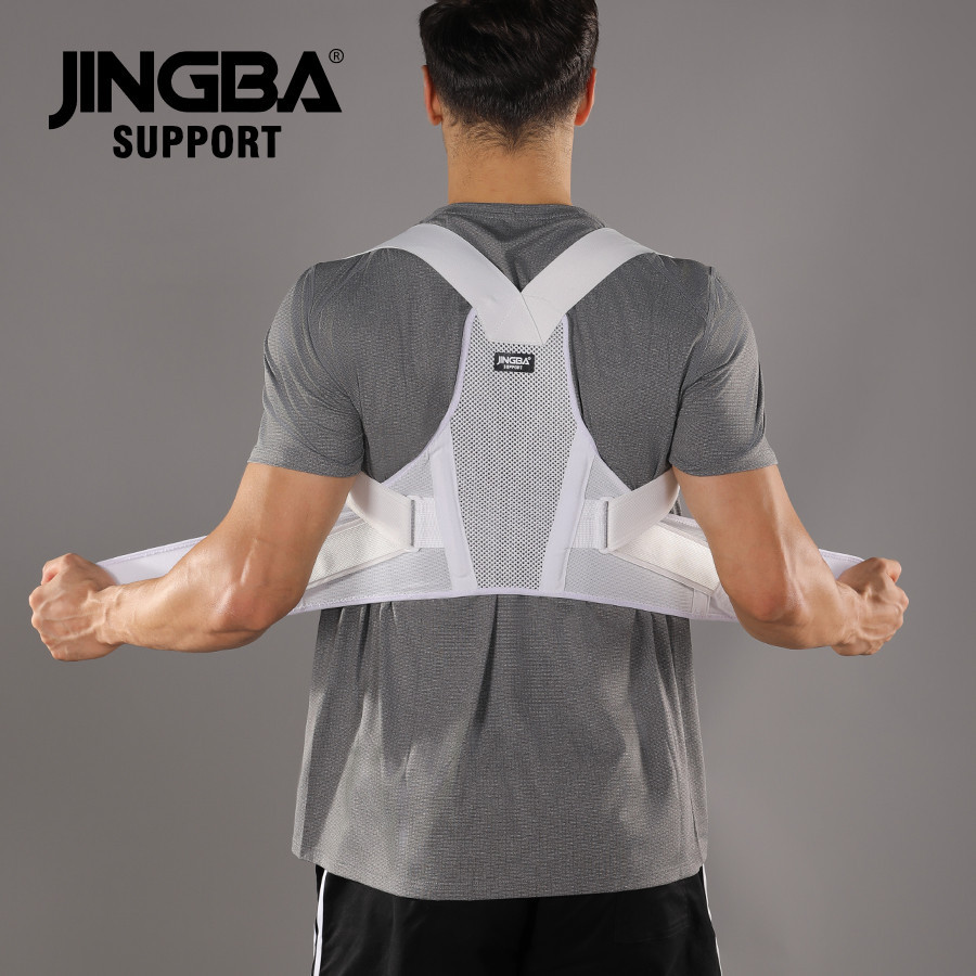 1 Piece Unisex Adjustable Back Support Brace Posture Corrector | Shopee ...