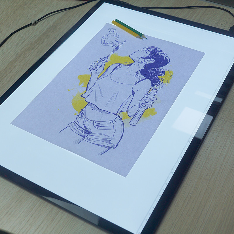 A4/A3 Drawing tablet wacom Digital Graphic Tablet LED Diamond Painting ...