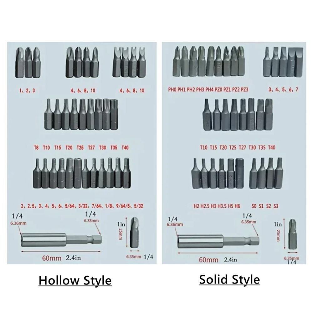 33pcs Security Bit Set with Extension Bit Holder Tamper Star ...