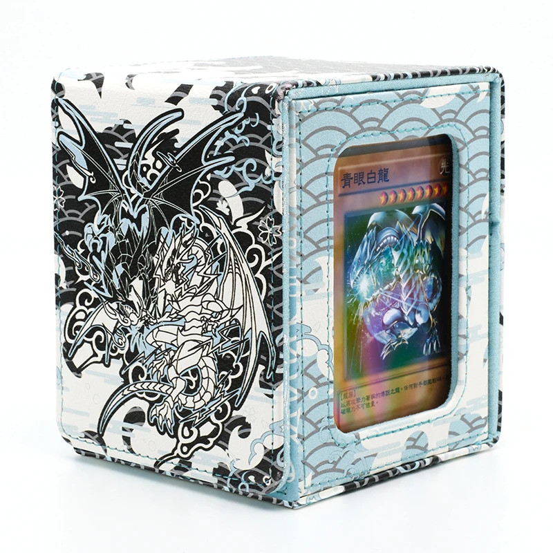 EDH Game Card Deck Box with Dice Tray for MTG Cards, 120+ Card Storage ...