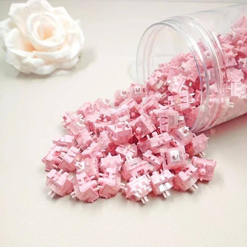 Sakura Switch 42g Linear 5pin Hot Swappable Prelubed MX Type Switch for ...