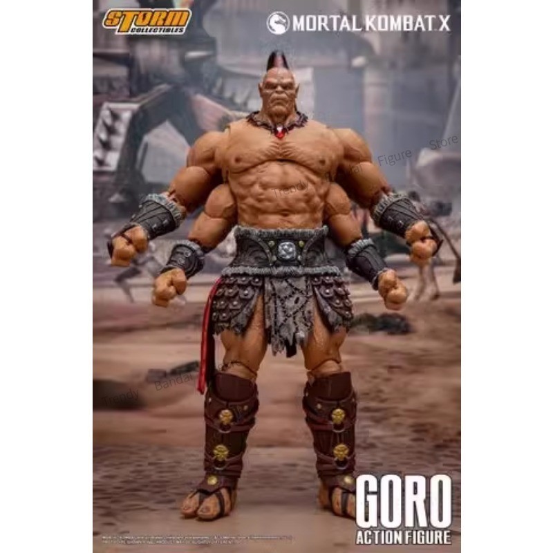 In Stock Storm GORO Mortal Kombat 10Th Generation Four Hands Villain 1/ ...