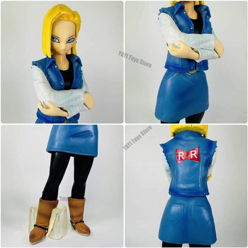 9 25Cm Dragon Ball Z 17 Anime Figure Android 18 PVC Action Figures ...