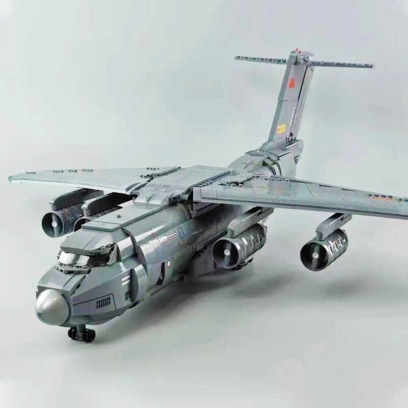 5 Military Y-20 Large Transport Aircraft Model Building Bloc Type 99A ...