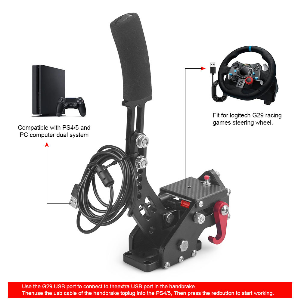 USB Handbrake SIM Ps4/Ps5 PC For Logitech G29 Universal Racing Games ...